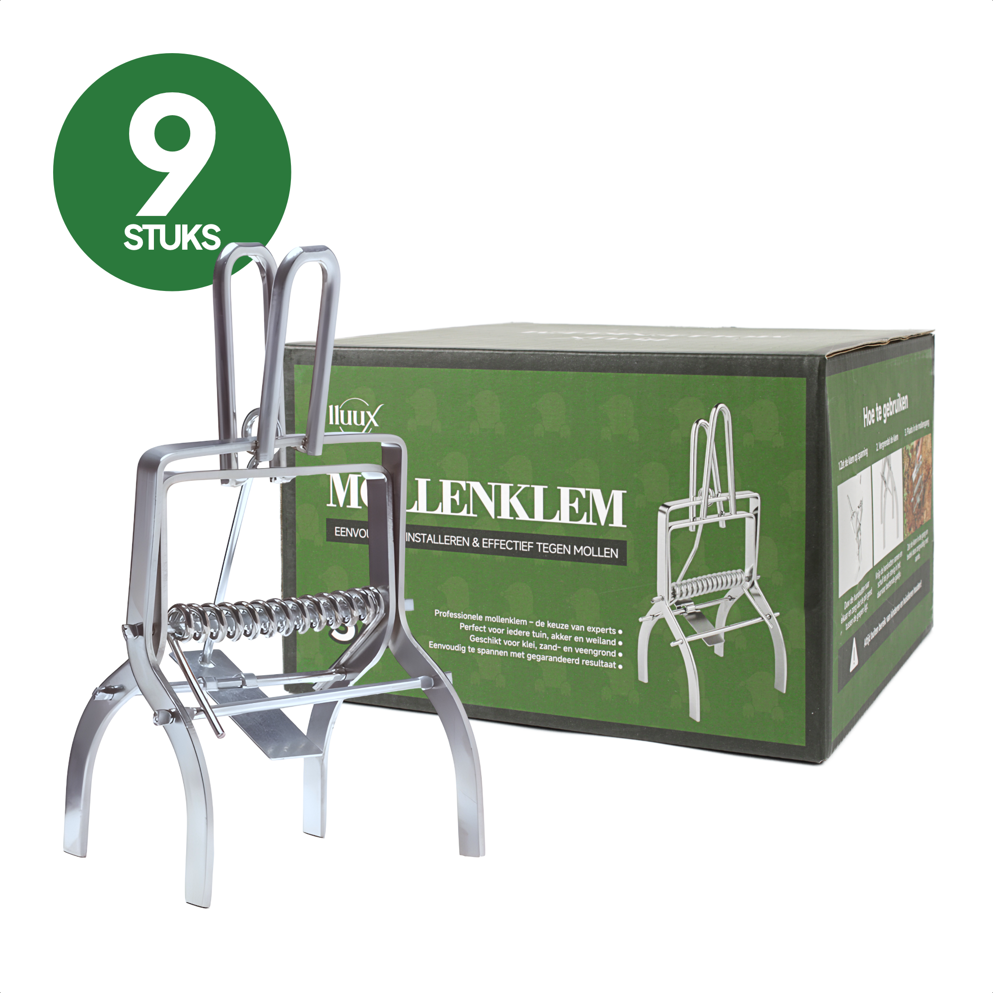 Mollenklem 9 stuks – lluux.nl